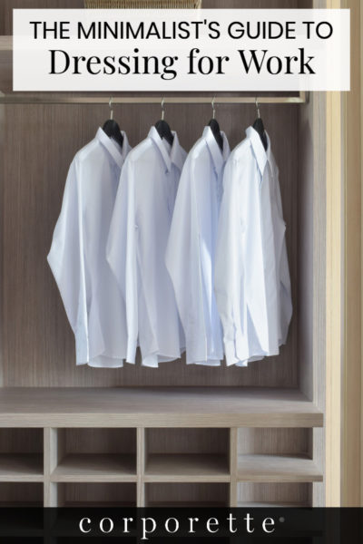 The Minimalist's Guide to Dressing for Work - Corporette.com